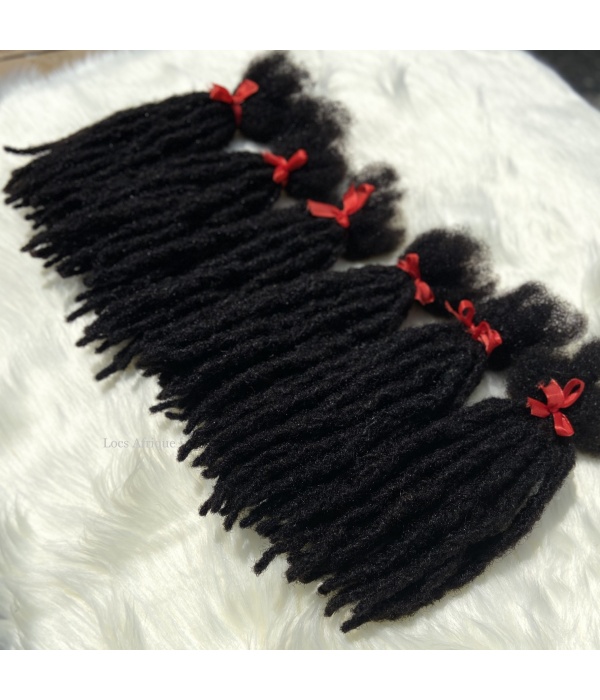 Butter Blonde 100% Human Hair Loc Extensions - Locs Afrique